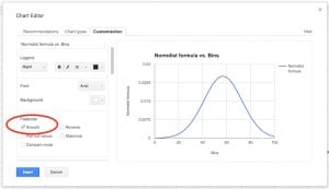 How to make a Histogram in Google Sheets