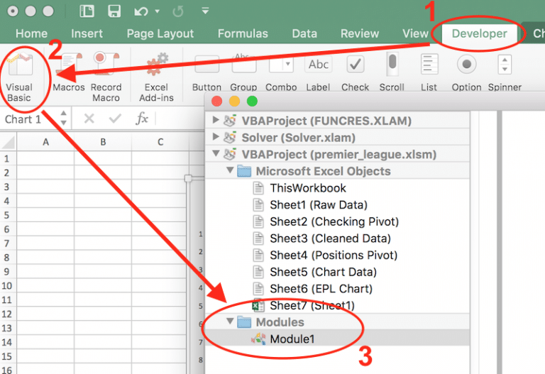 Excel tutorial: build a dynamic bump chart of the English Premier League
