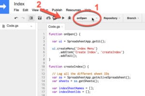 How To Add A Hyperlinked Index Sheet In Google Sheets