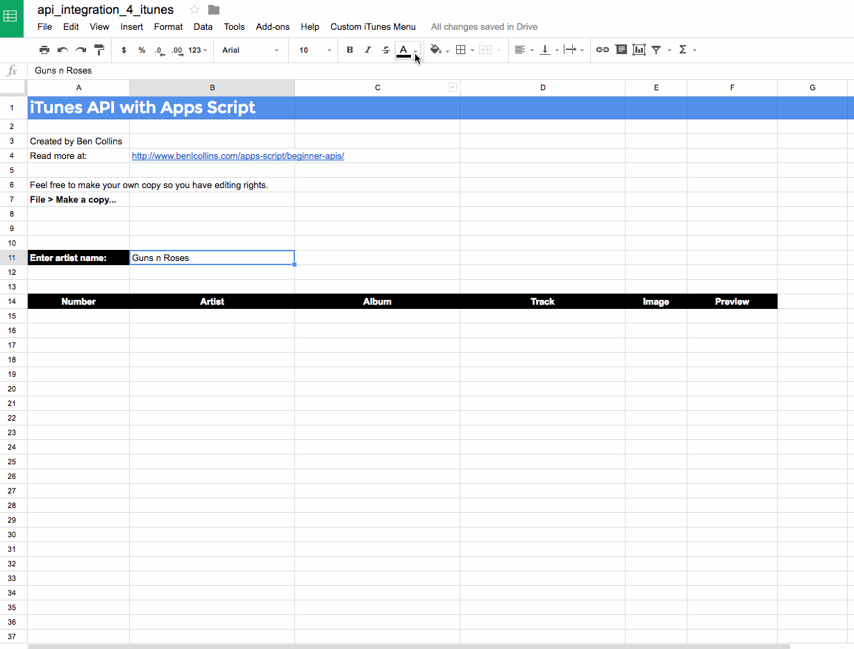 API Tutorial For Beginners With Google Sheets And Apps Script