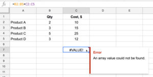 How do array formulas work in Google Sheets? Get the lowdown here.