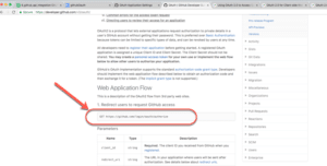 Show data from GitHub's API in Google Sheets, with Apps Script & Oauth