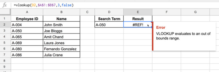 Formula Parse Errors In Google Sheets And How To Fix Them