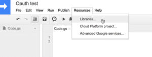 Show data from GitHub's API in Google Sheets, with Apps Script & Oauth