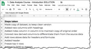 18 Best Practices for Working with Data in Google Sheets