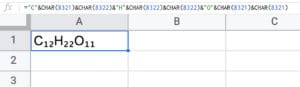 How To Add Subscript and Superscript In Google Sheets