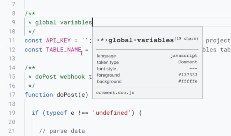 Guide To The New Google Apps Script IDE Covering 135 Features