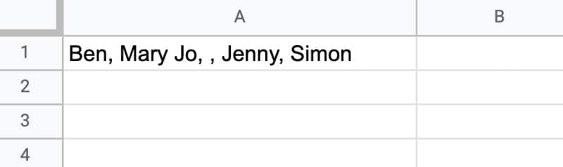 SPLIT Function In Google Sheets With Example Use Cases