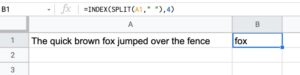 SPLIT Function in Google Sheets with Example Use Cases