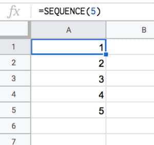 Build Numbered Lists With The Amazing SEQUENCE Function