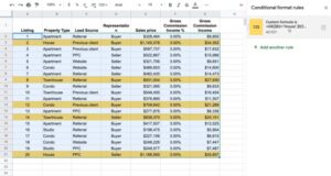 How To Apply Conditional Formatting Across An Entire Row