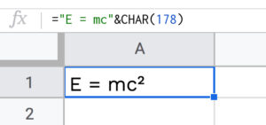 A Complete Guide To The CHAR Function In Google Sheets
