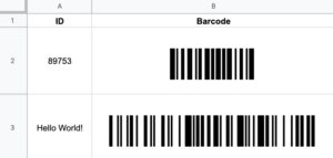 Create Barcodes In Google Sheets In 2 Easy Steps