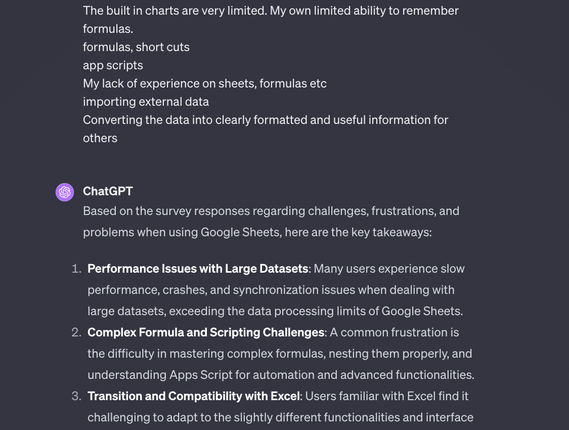 How To Analyze Google Forms Survey Data with AI and Apps Script