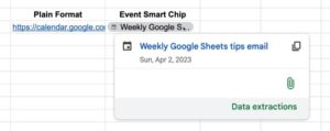The Complete Guide to Smart Chips in Google Sheets