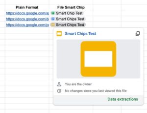 The Complete Guide to Smart Chips in Google Sheets