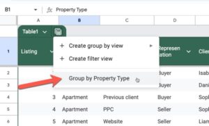The Complete Guide to Tables in Google Sheets
