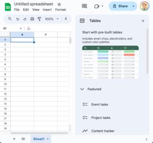 The Complete Guide to Tables in Google Sheets