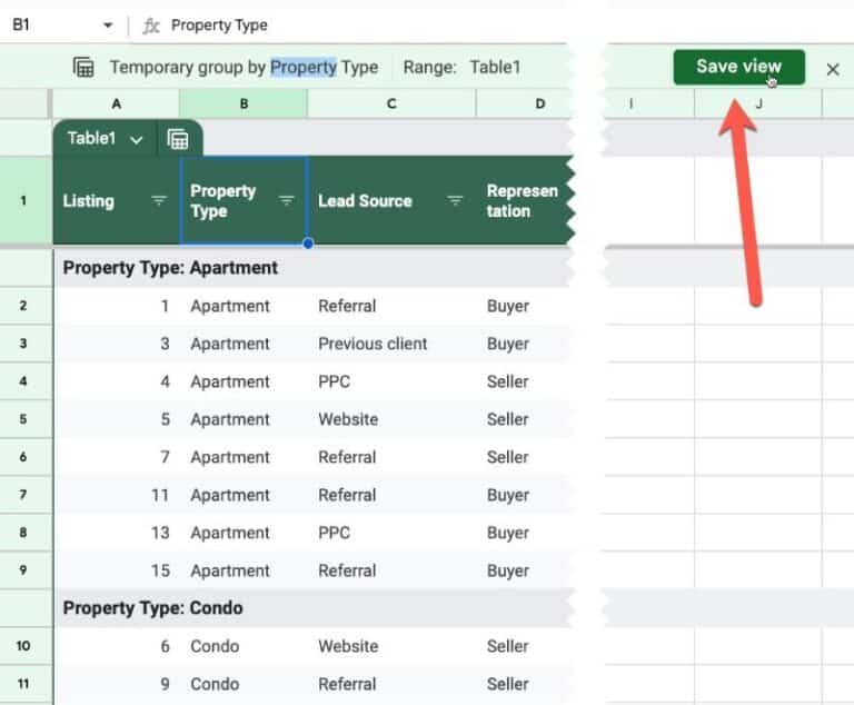 The Complete Guide to Tables in Google Sheets