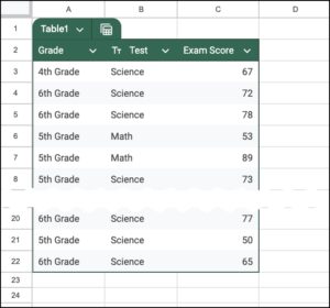GETPIVOTDATA in Google Sheets
