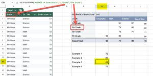 GETPIVOTDATA in Google Sheets