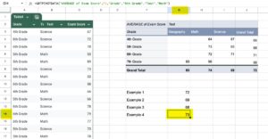 GETPIVOTDATA in Google Sheets